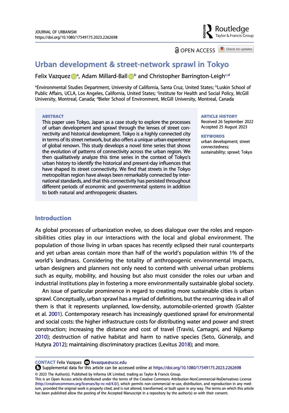 Home - Adam Millard-Ball